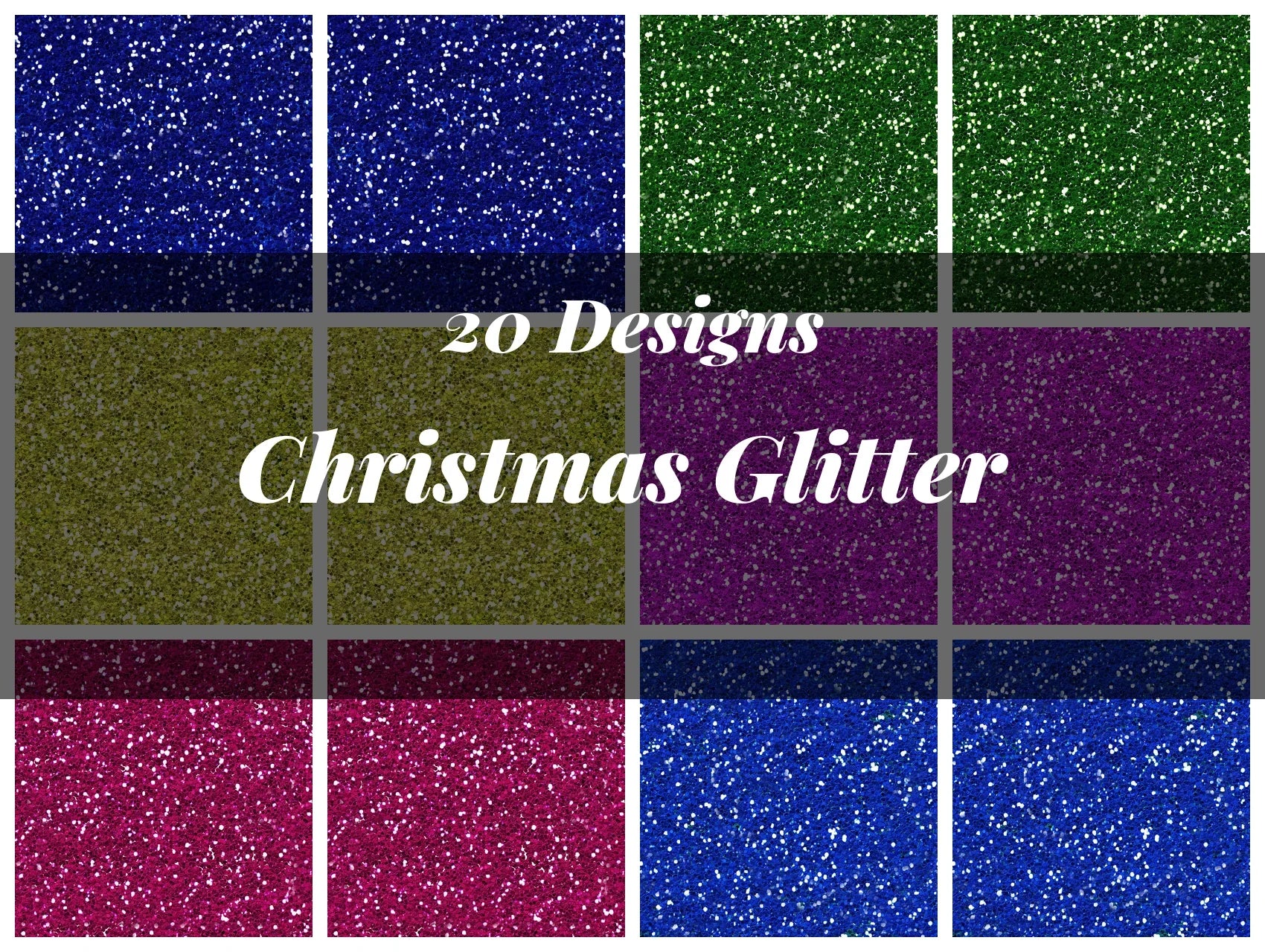 Christmas Glitter Texture Paper