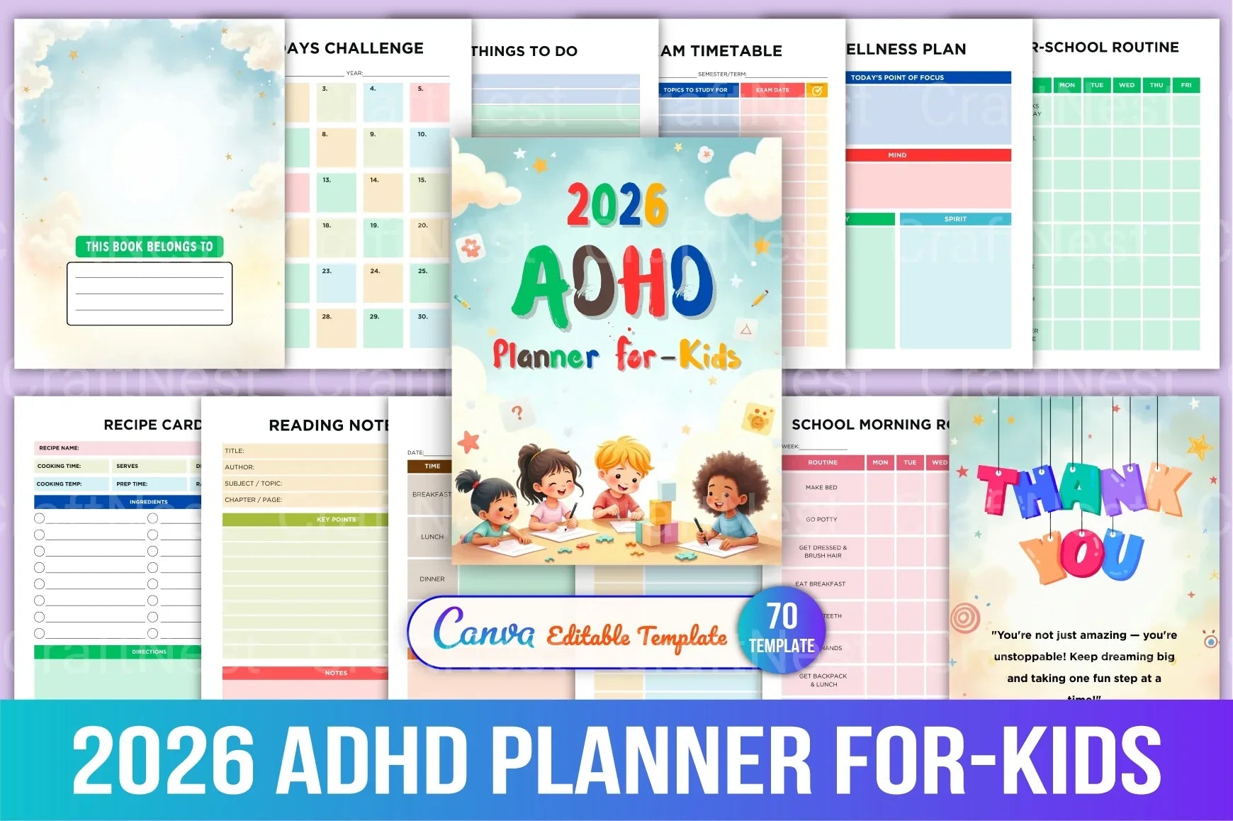 ADHD Planner for Kids