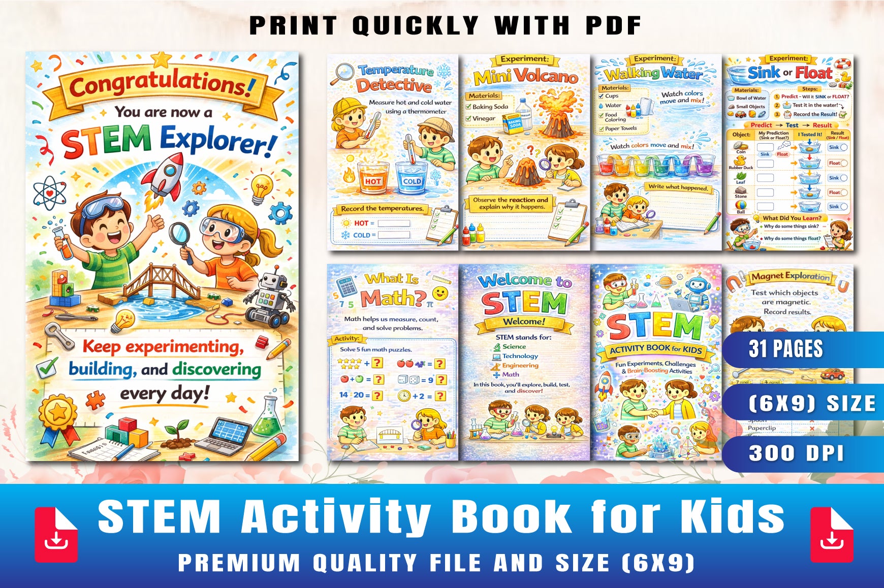 STEM Activity Planner for Kids