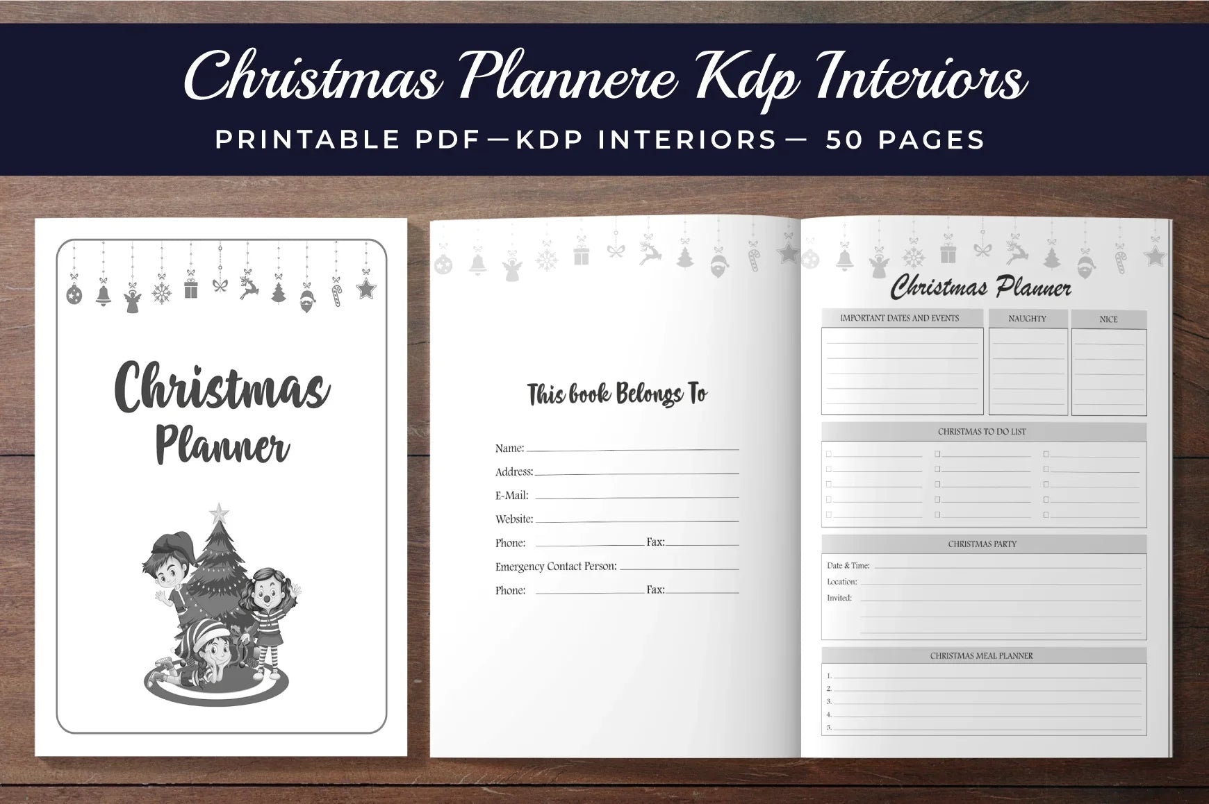 Christmas Planner from 100 Planner