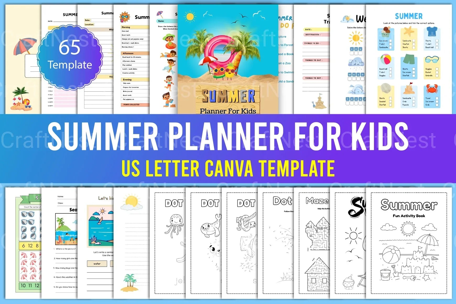Summer Planner for Kids