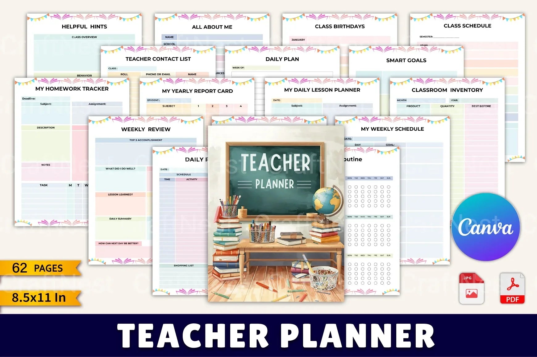 Teacher Planner: Organize Your Classroom Efficiently
