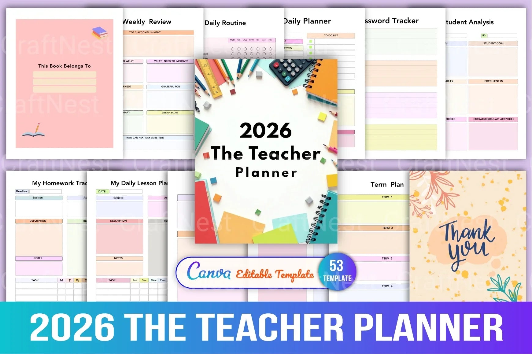 The Ultimate Teacher Planner