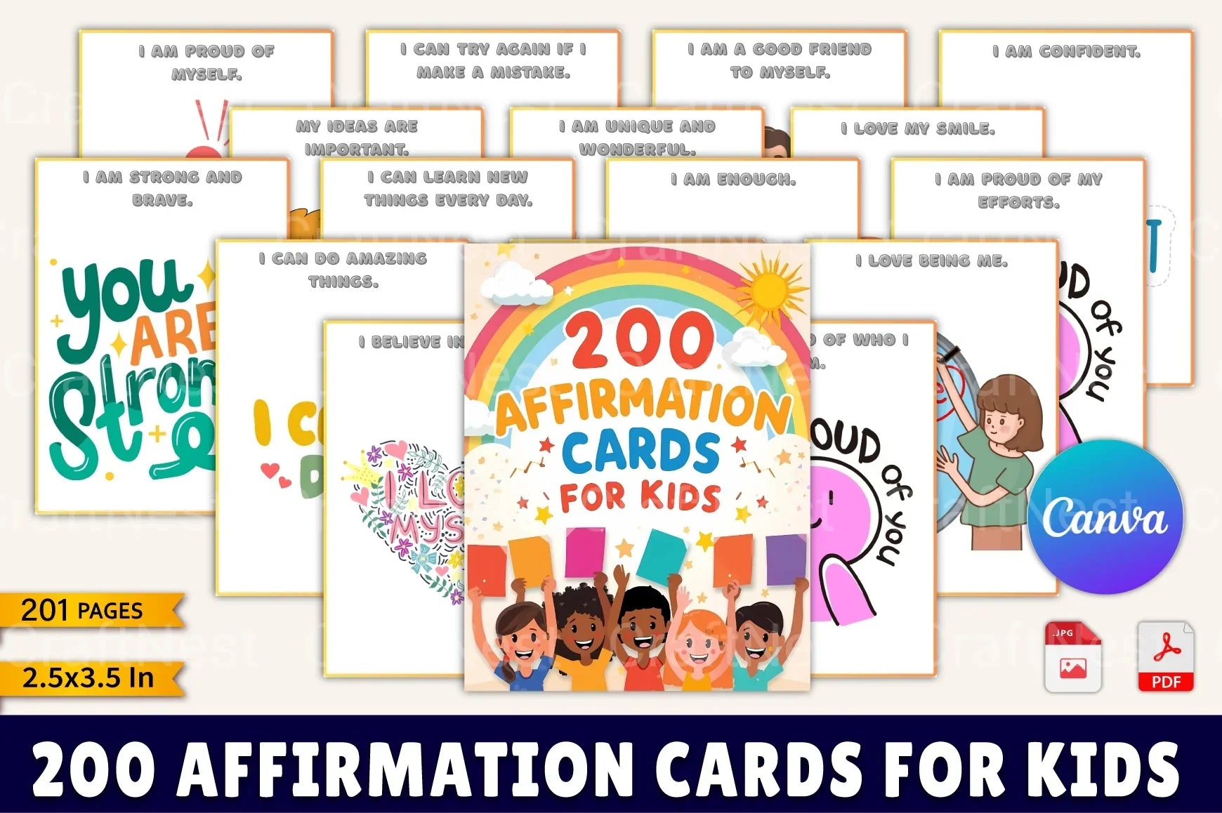 Affirmation Cards for Kids