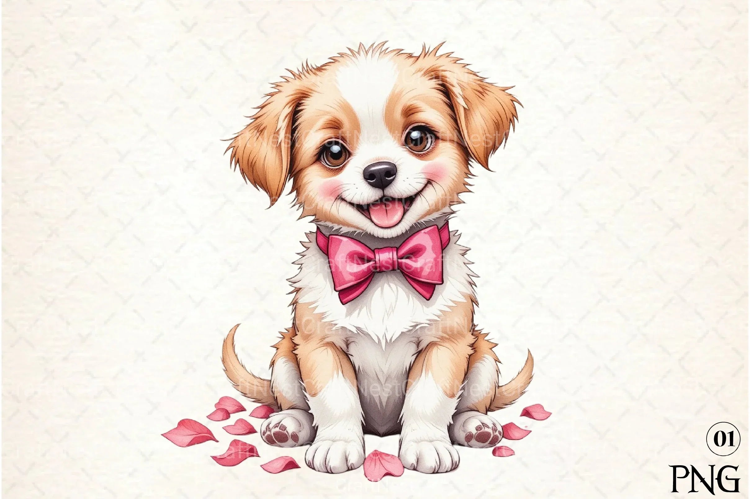 Dog Love Clipart Bundle