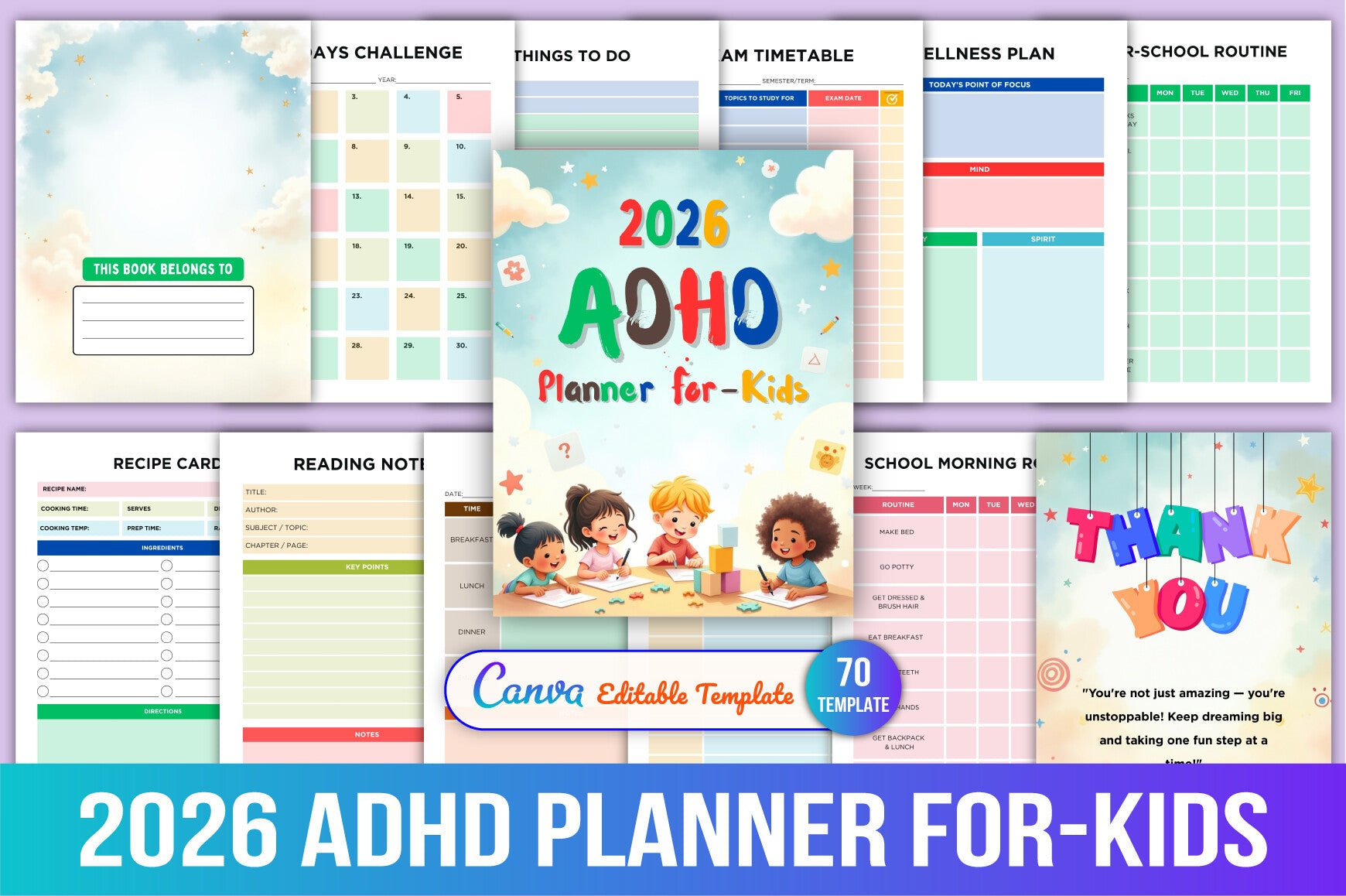 ADHD Planner for Kids