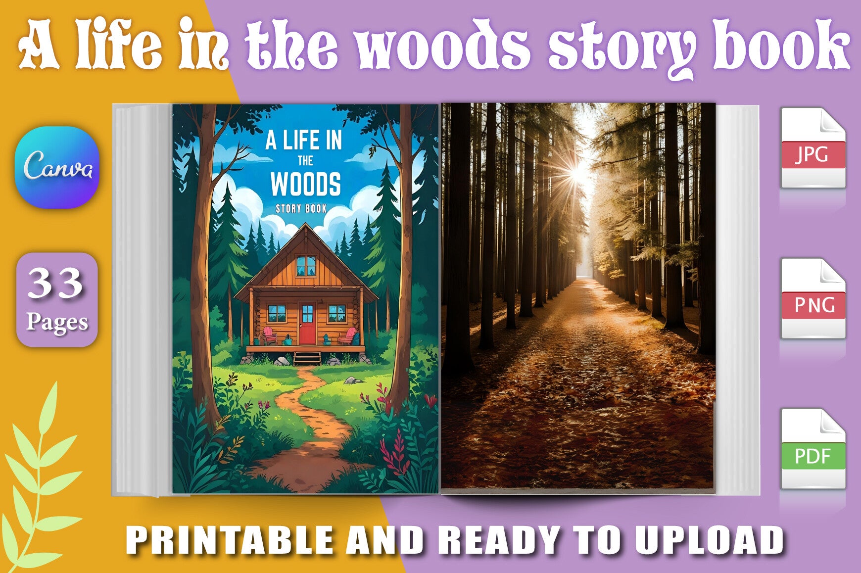 Life in the Woods Book