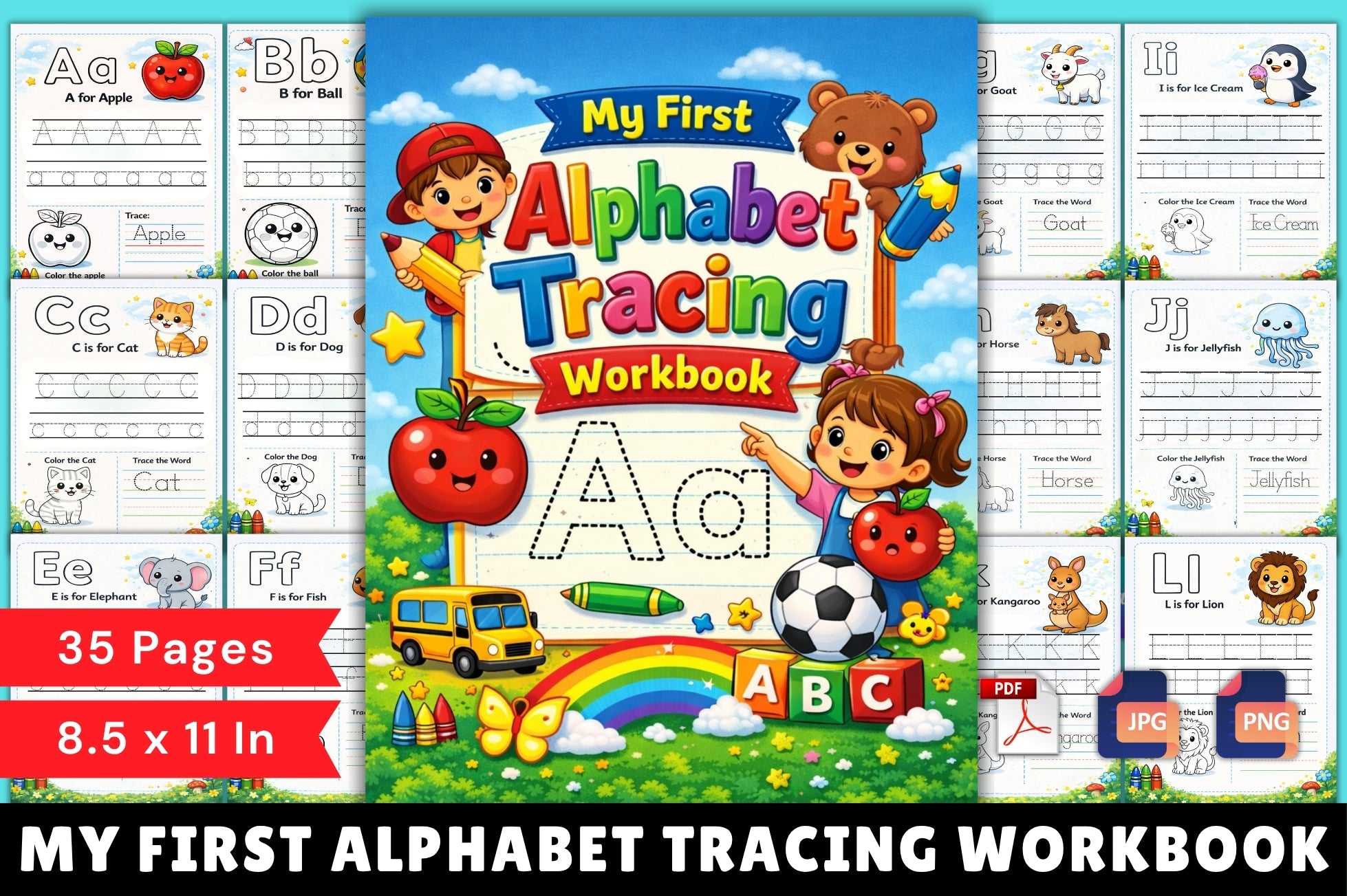 My First Alphabet Tracing Guide