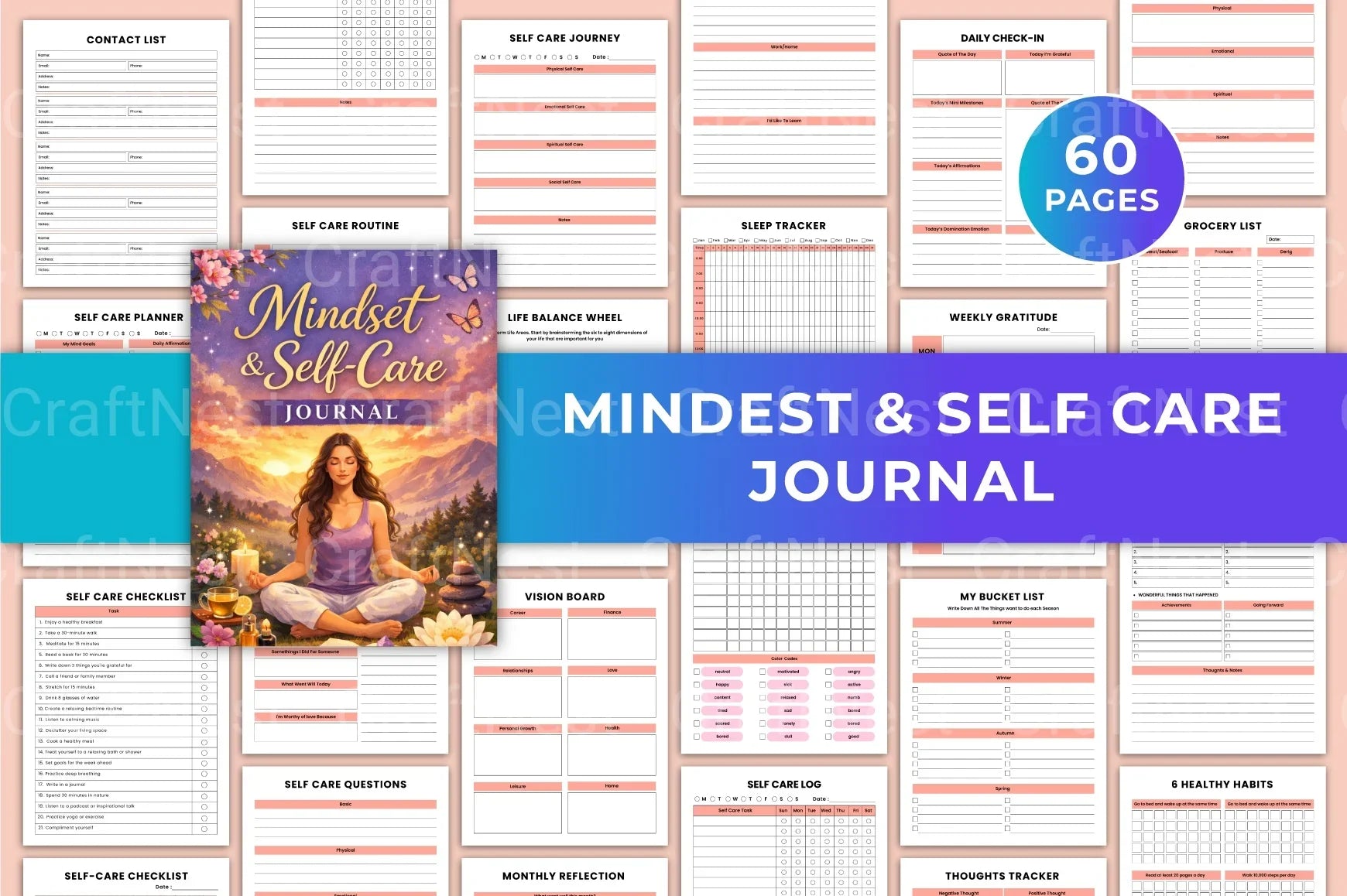 Mindset Self-Care Journal