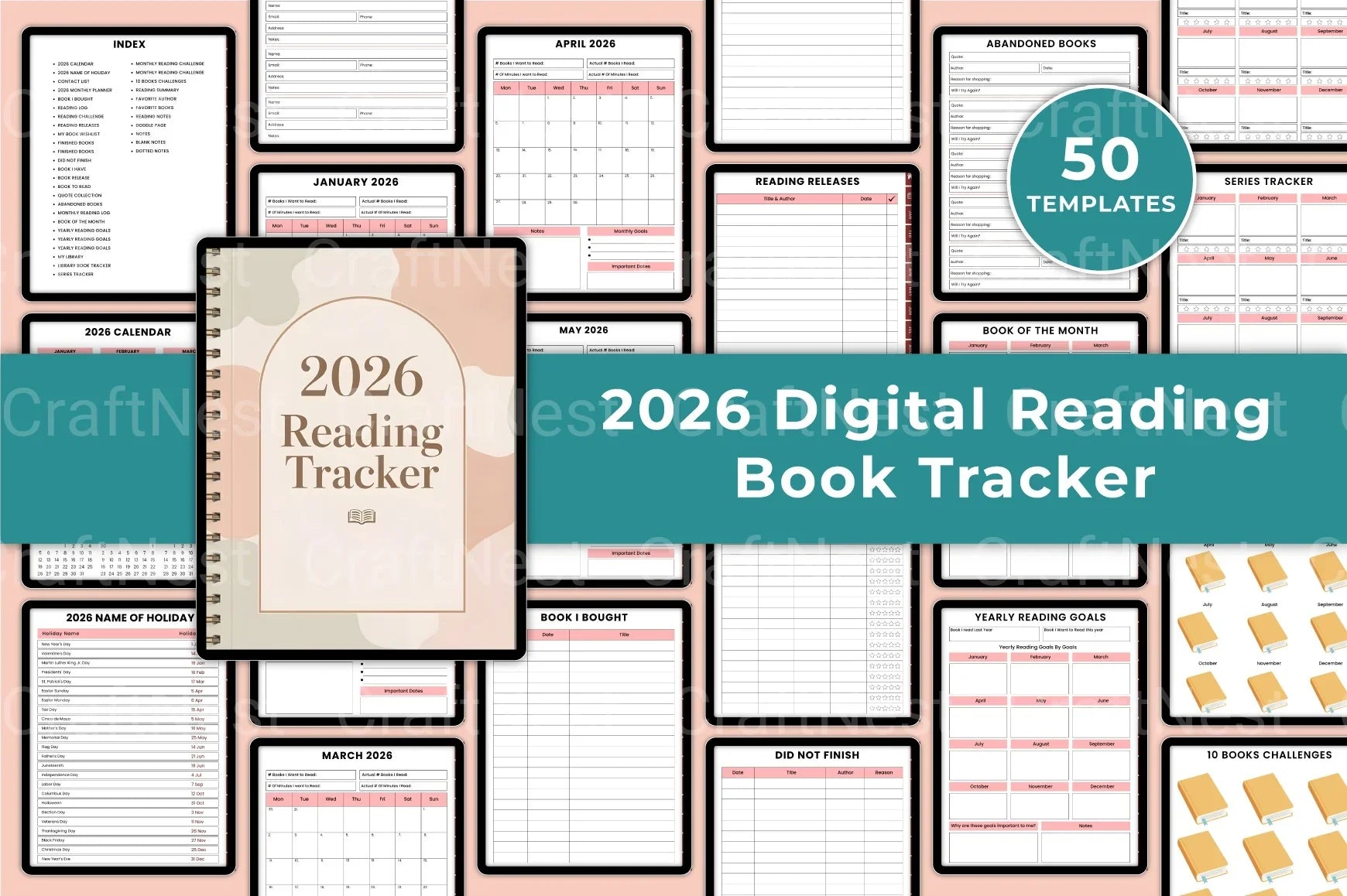 Reading Book Tracker Tool