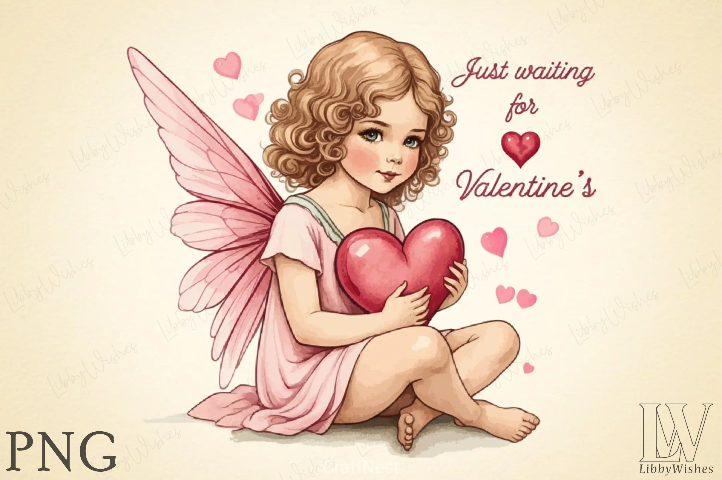 Valentine's Cupid Clipart Bundle