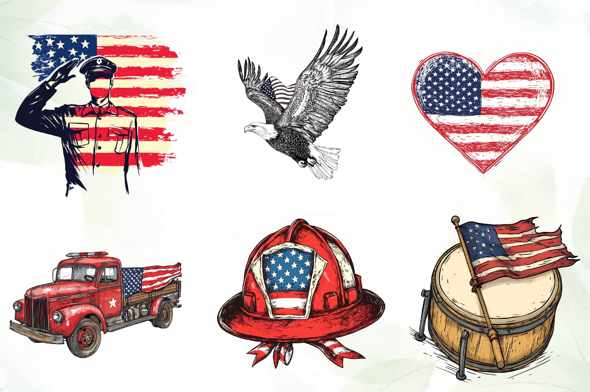 Honoring Heroes Clipart Bundle