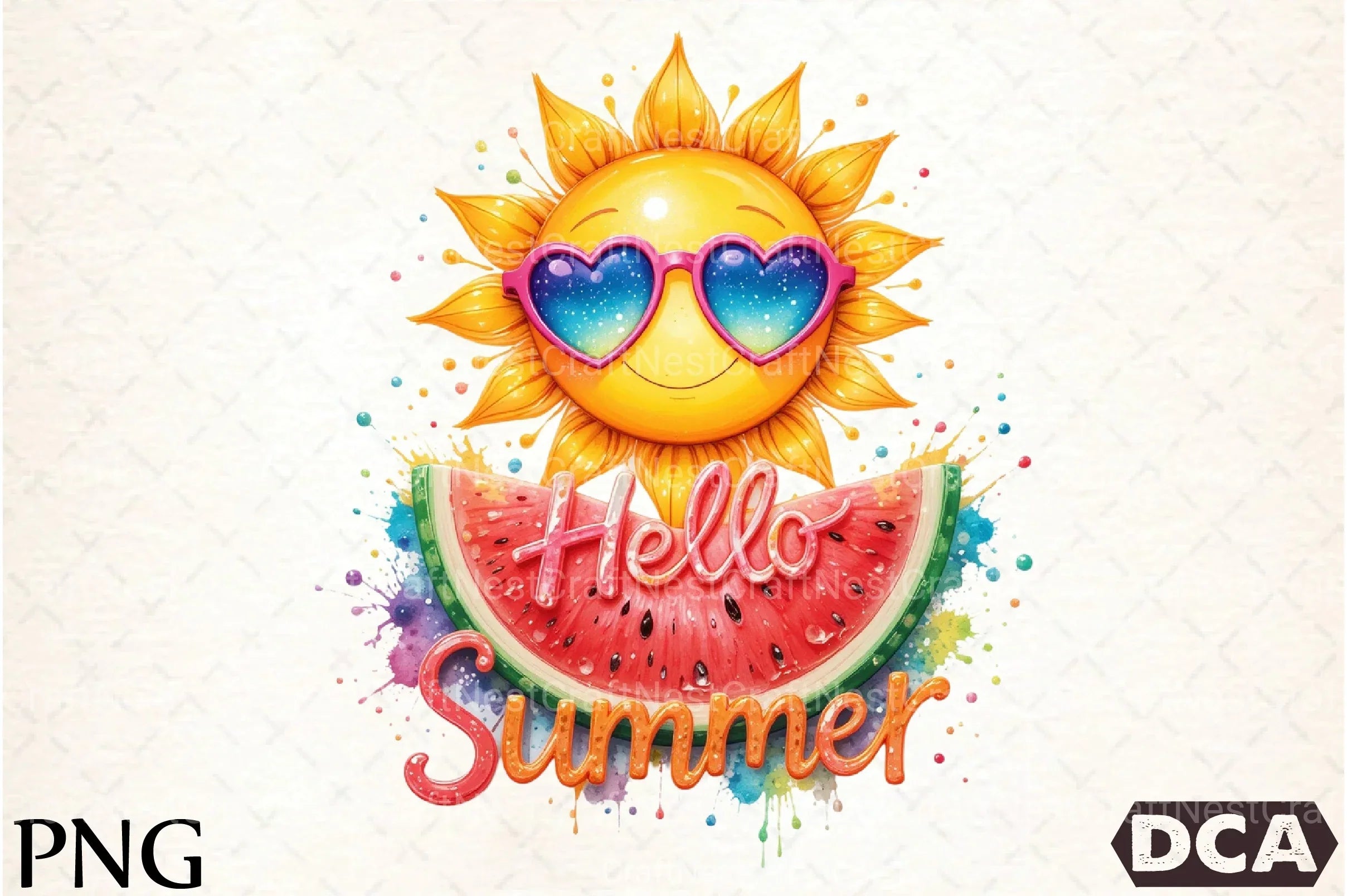 Hello Summer Clipart Bundle