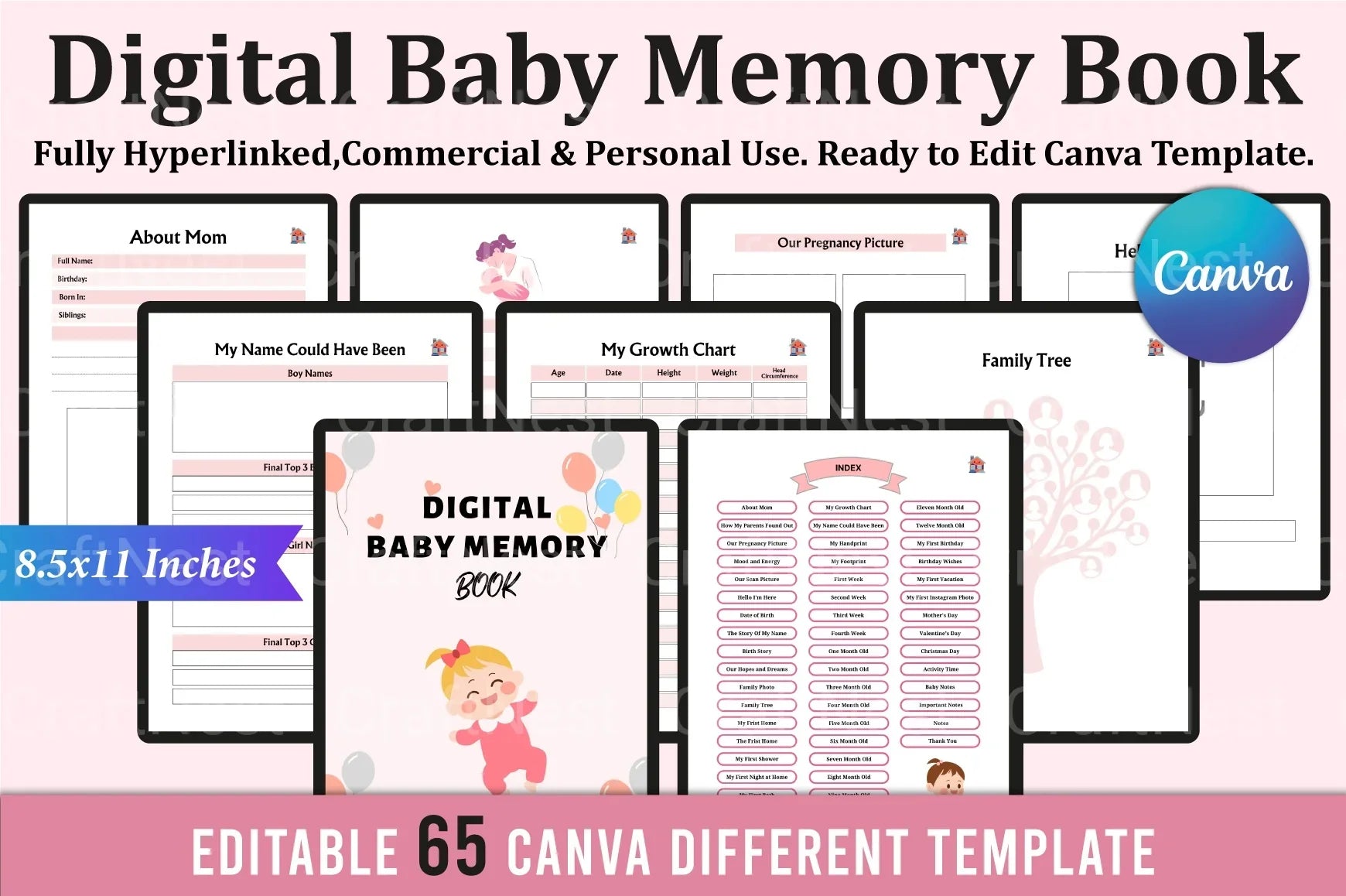 Baby Memory Book: Cherish Every Milestone