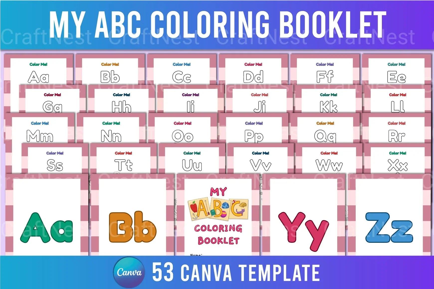 My ABC Coloring Booklet