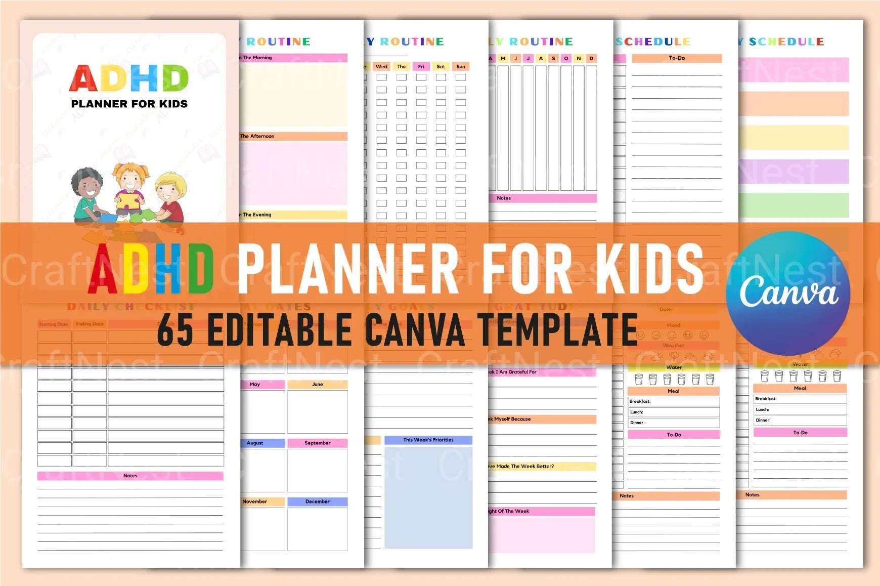 ADHD Planner for Kids: Boost Focus & Organization