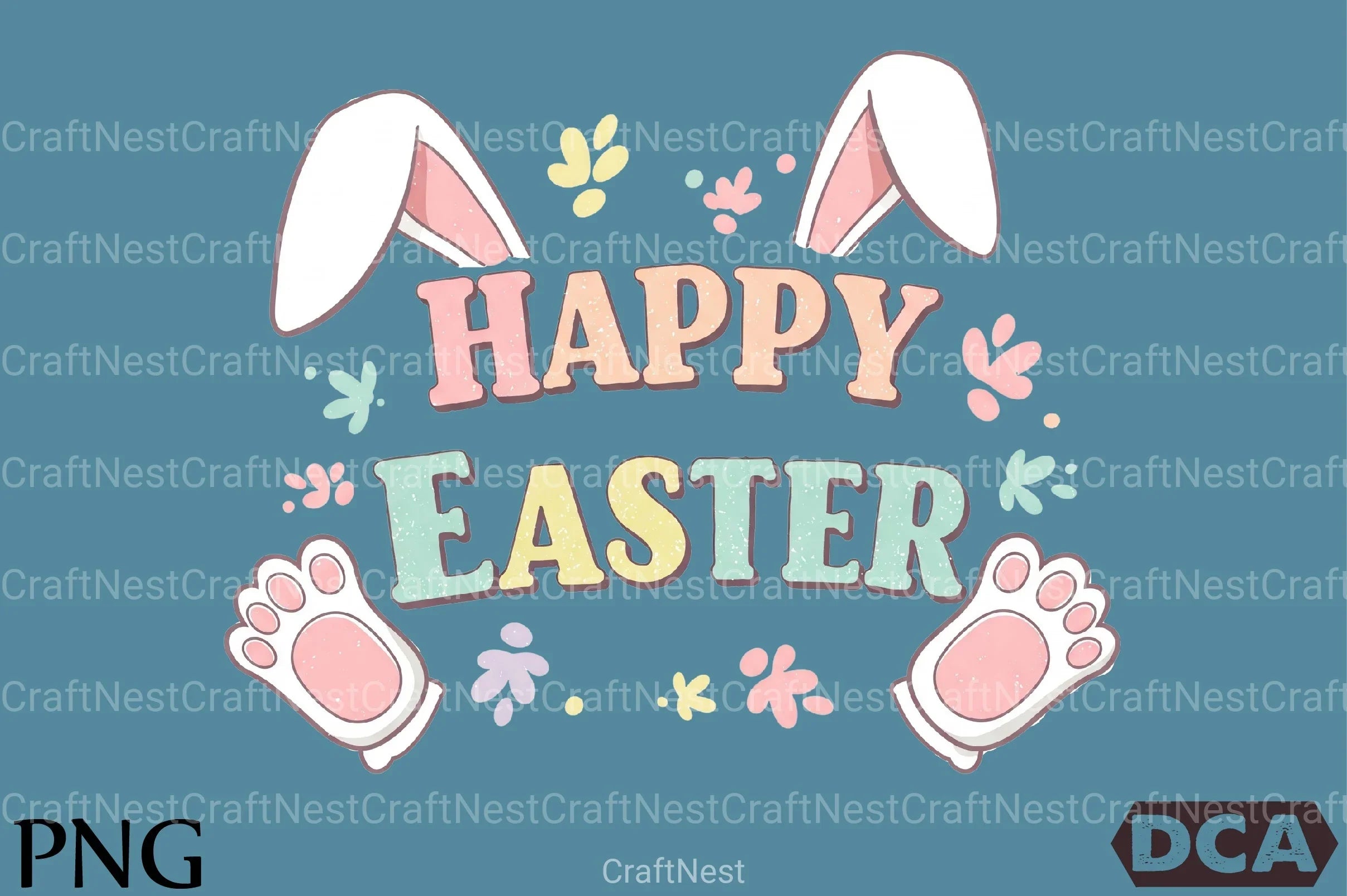 Happy Easter Clipart Bundle