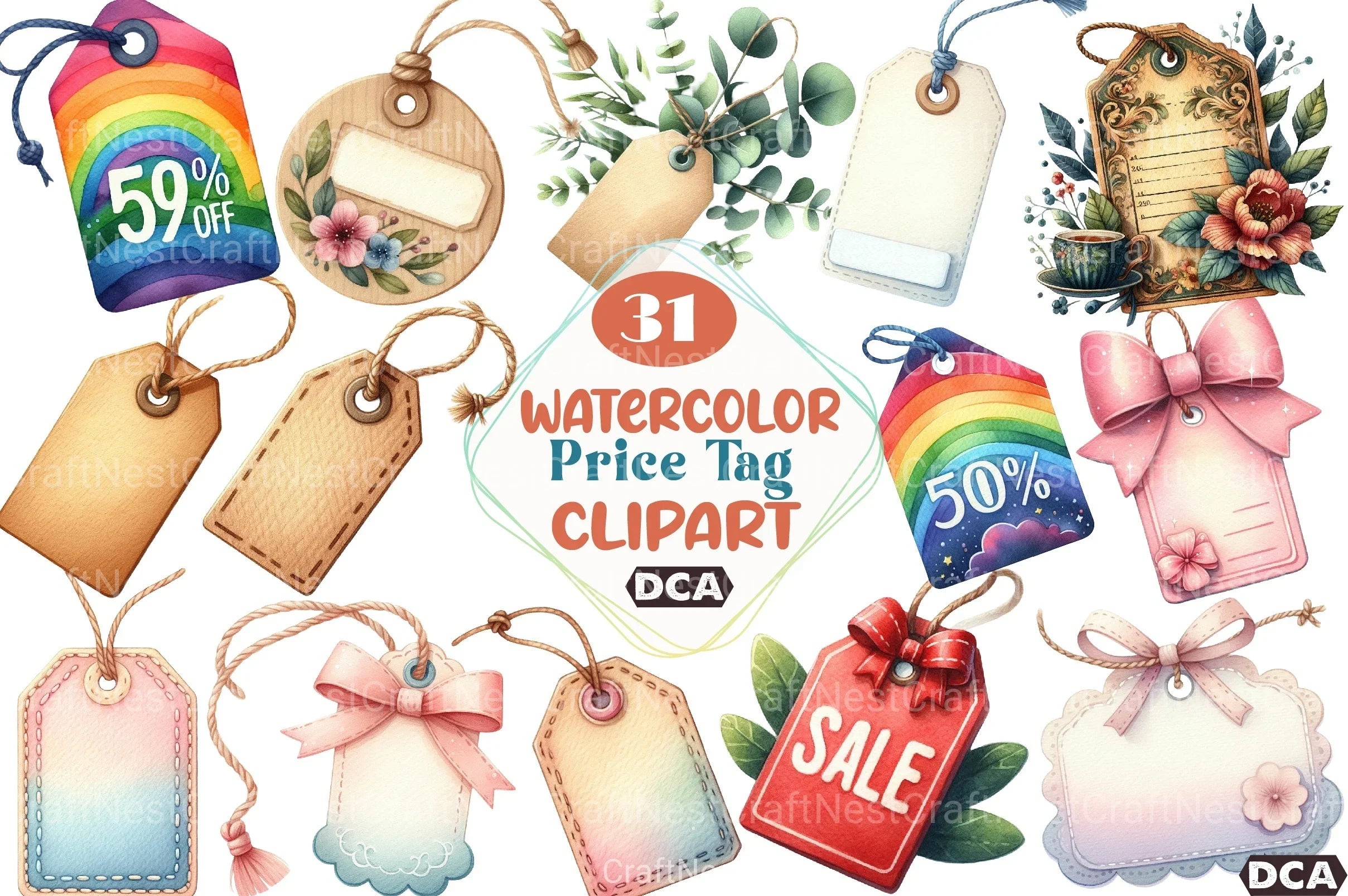 Price Tag Clipart Bundle