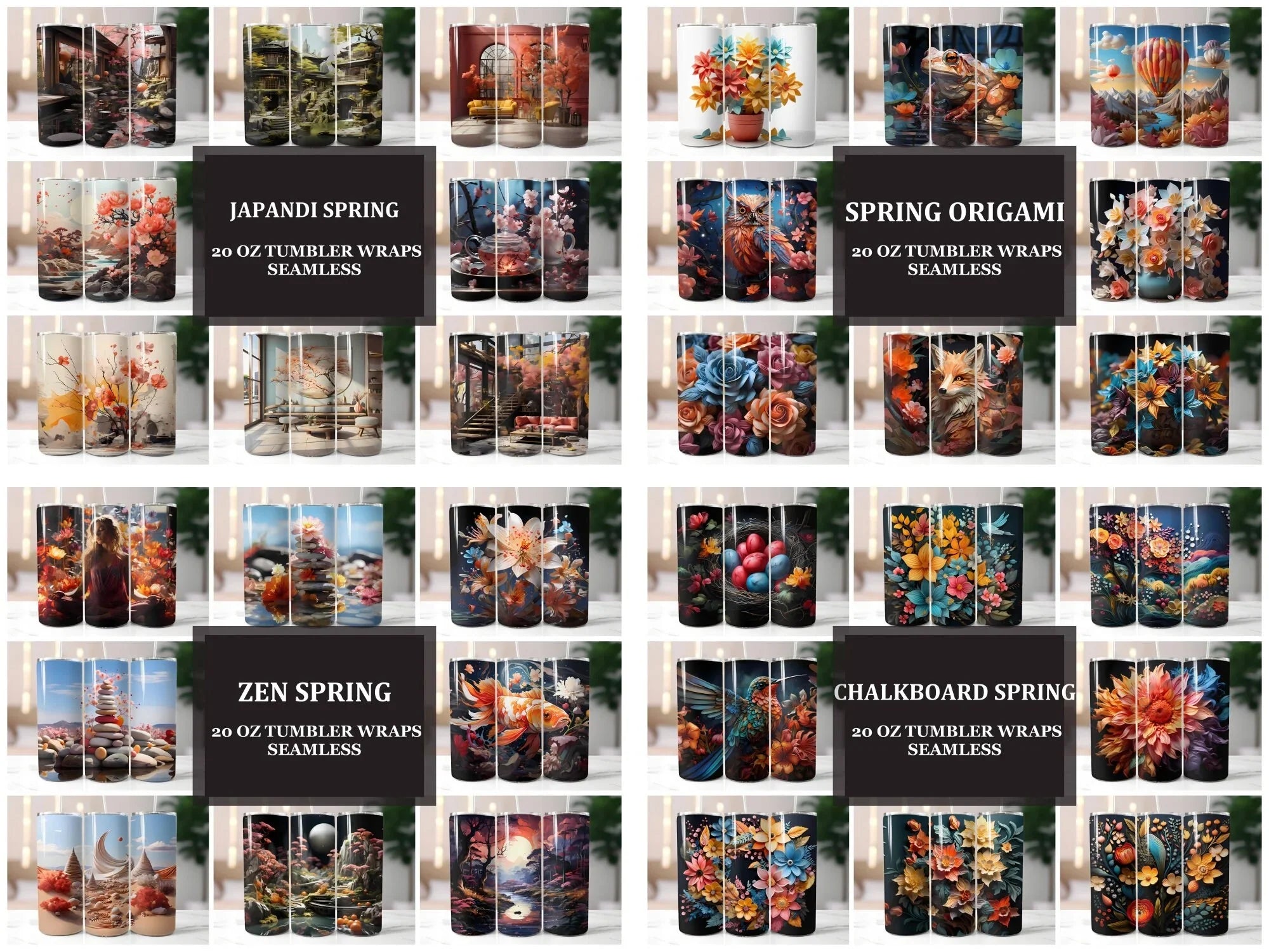 Spring Tumblers: Digital Crafting for Unlimited Designs