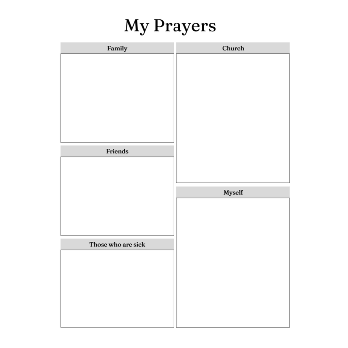 Prayer Journal Bundle 15