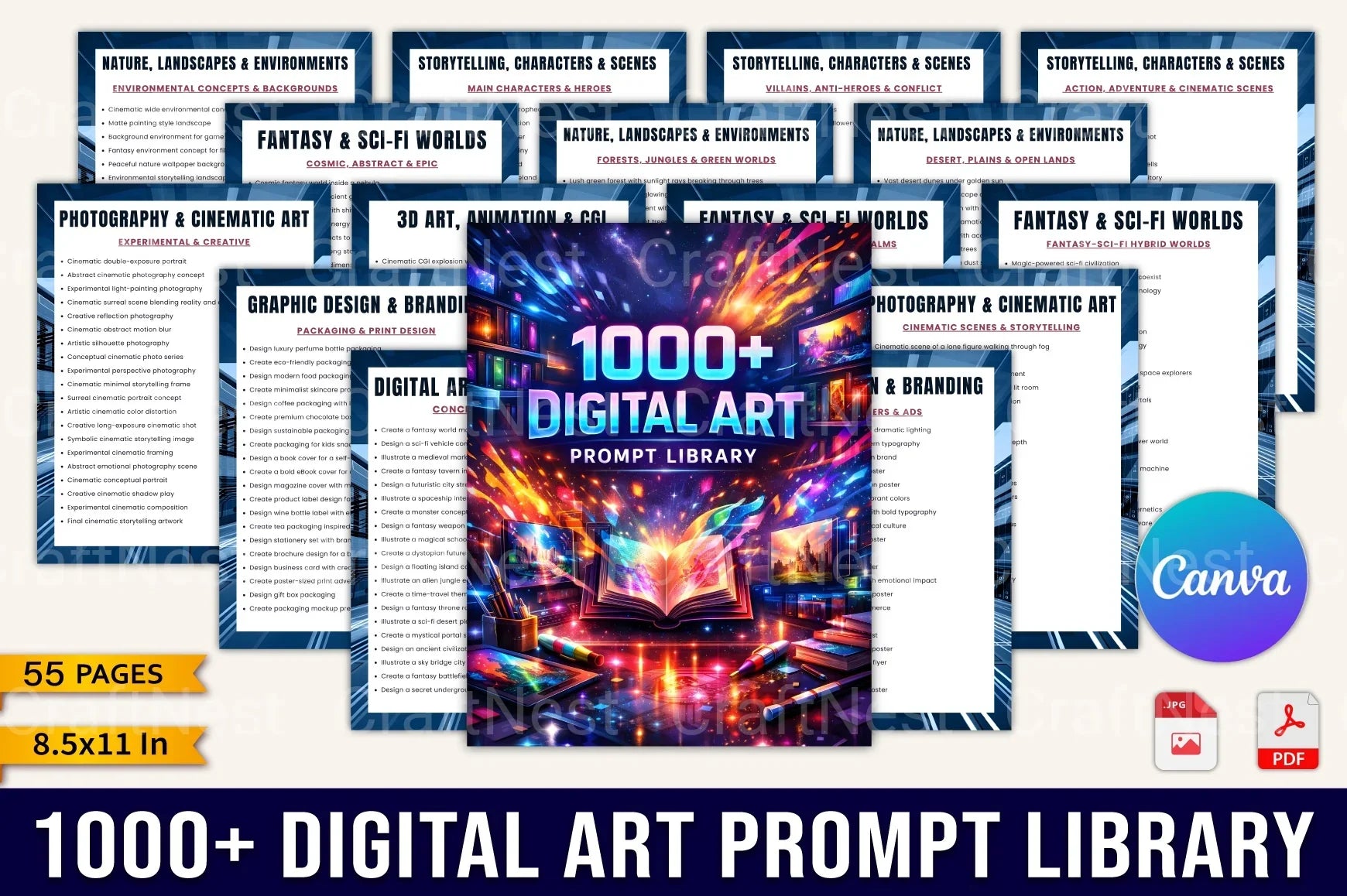 Art Prompt Library: Creative Inspiration Hub