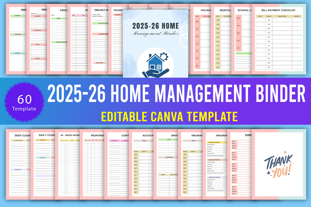 Home Organization Tools & Planners | CraftNest