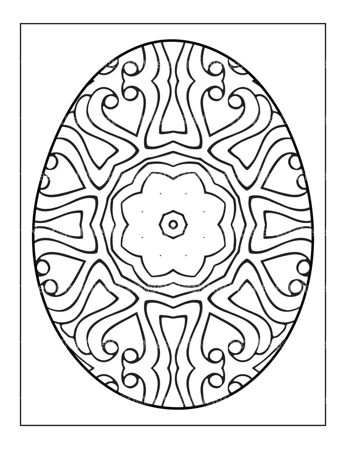 Kids Easter Coloring Book