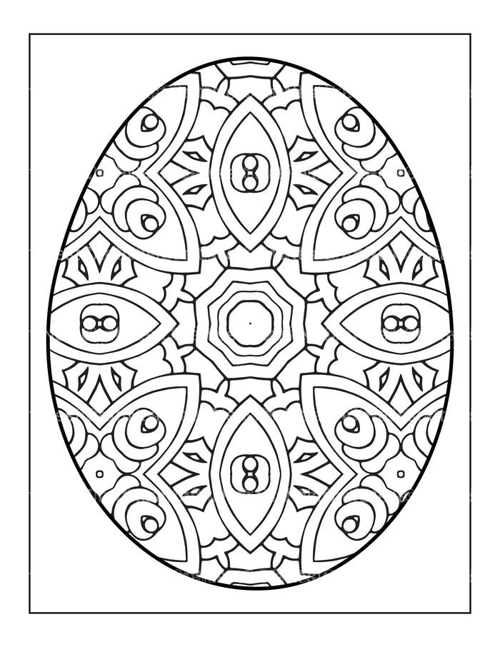 Kids Easter Coloring Book