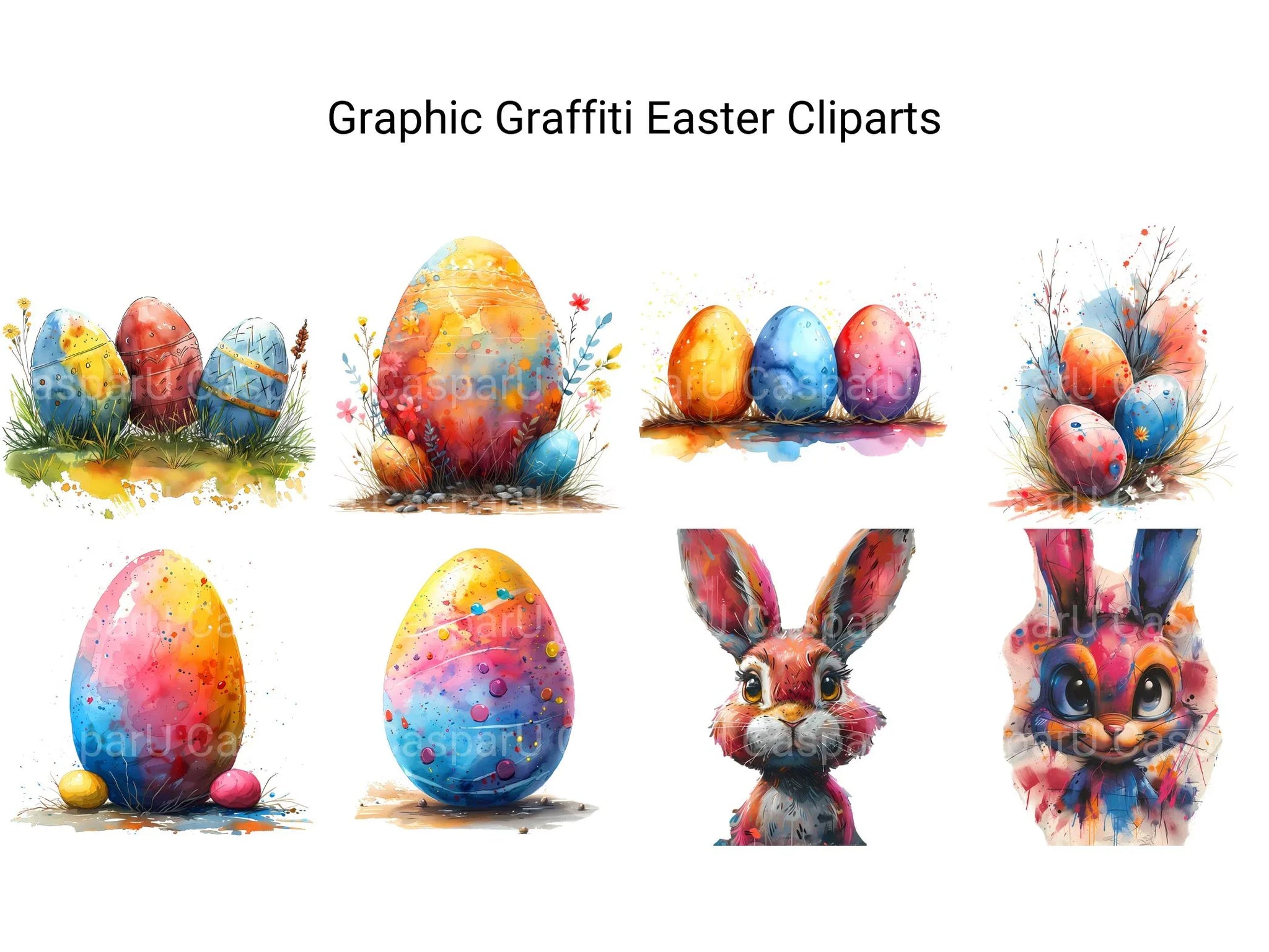 Graphic Graffiti Easter