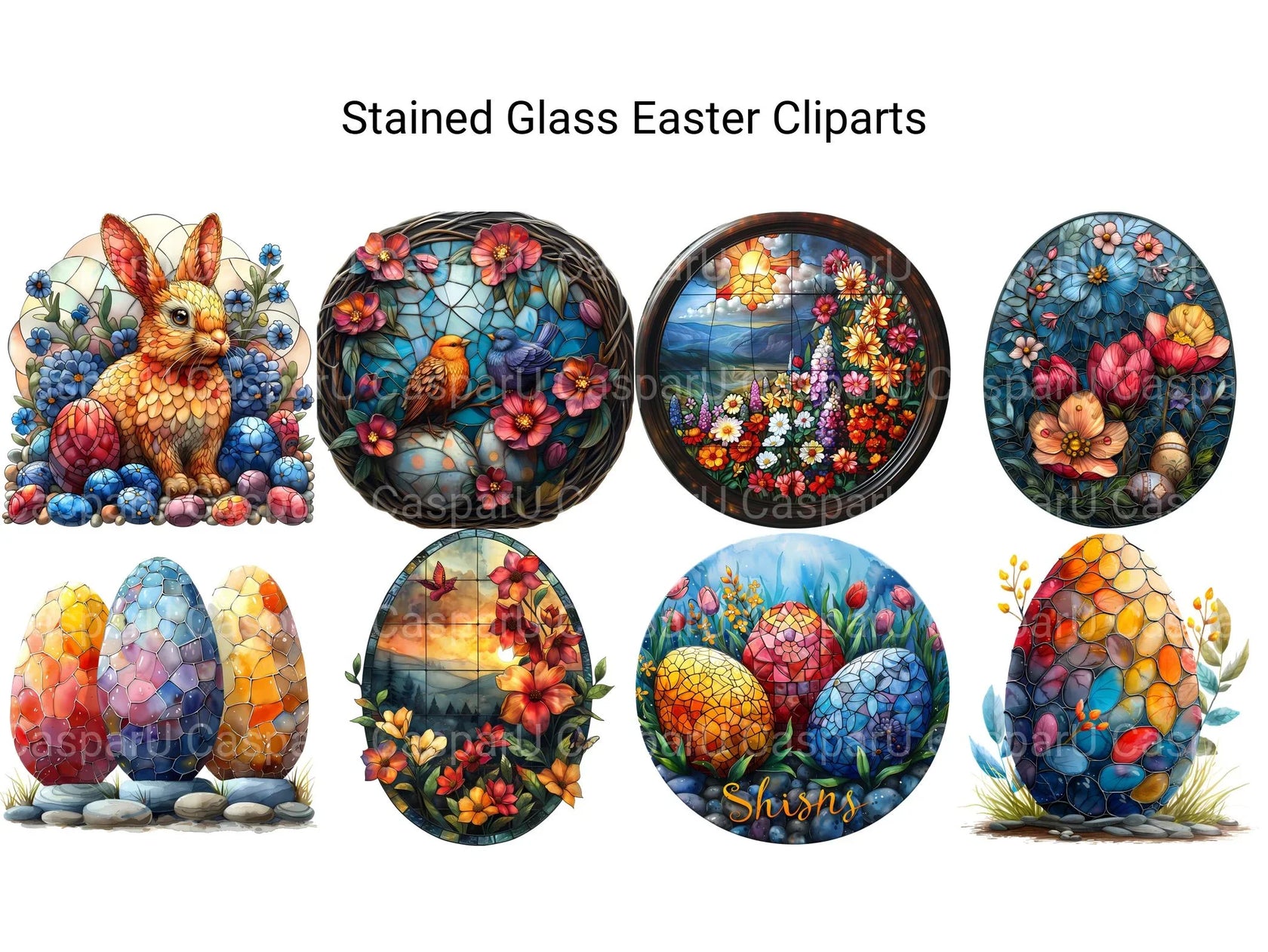 Stained Glass Easter
