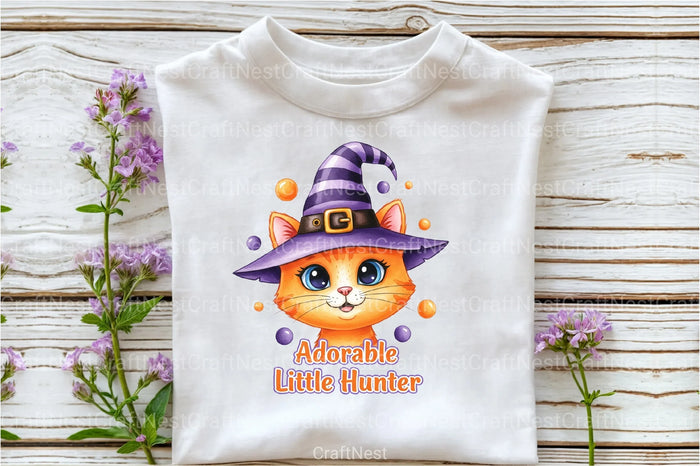 Adorable Little Hunter Clipart Bundle