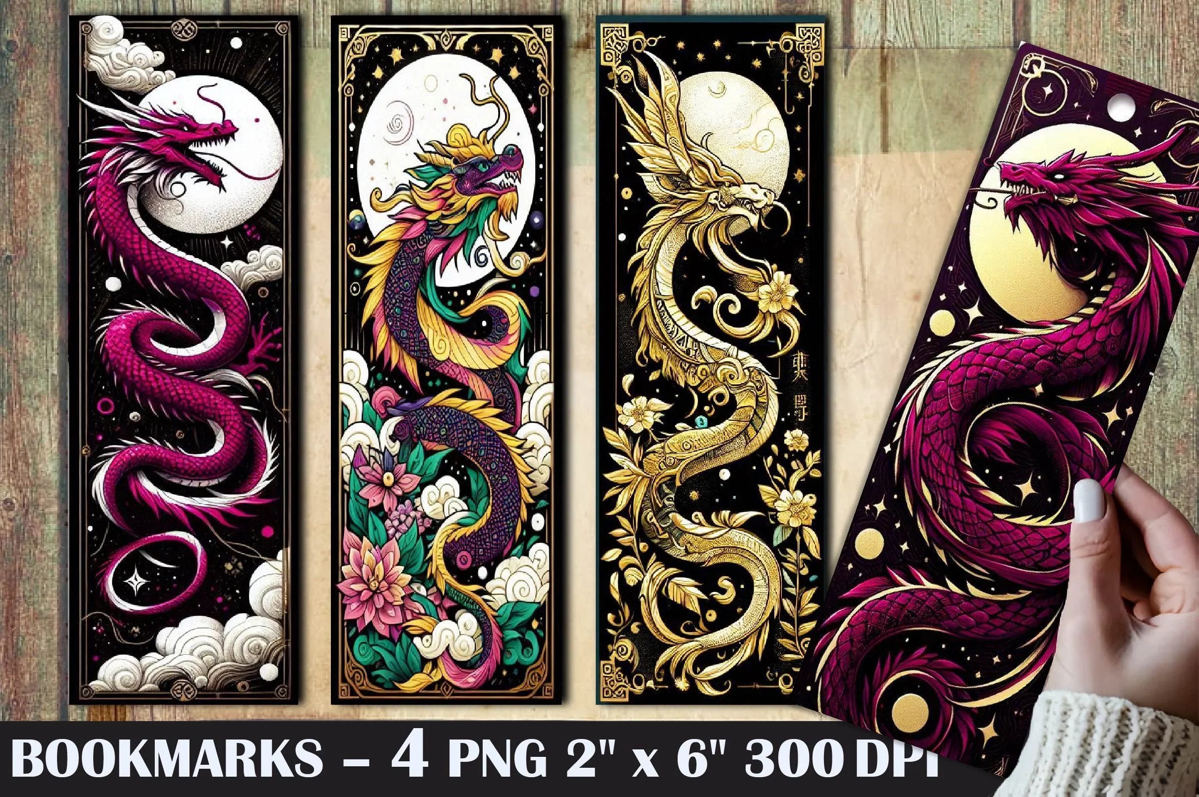Dragons Bookmark