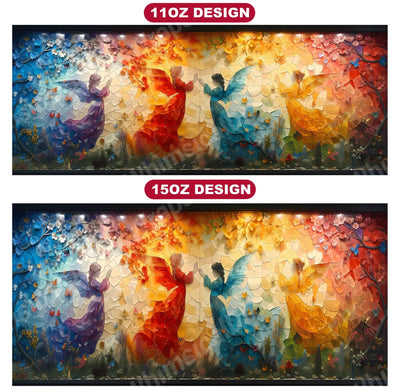 Angels Easter Mug Wrap