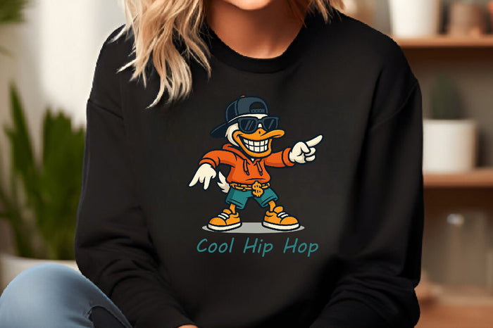 Cool Hip Hop Duck Digital Clipart Bundle