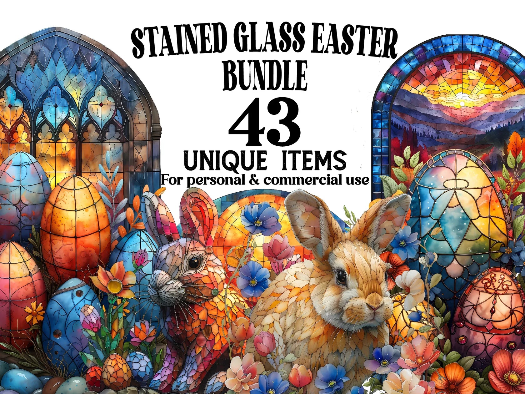Stained Glass Easter
