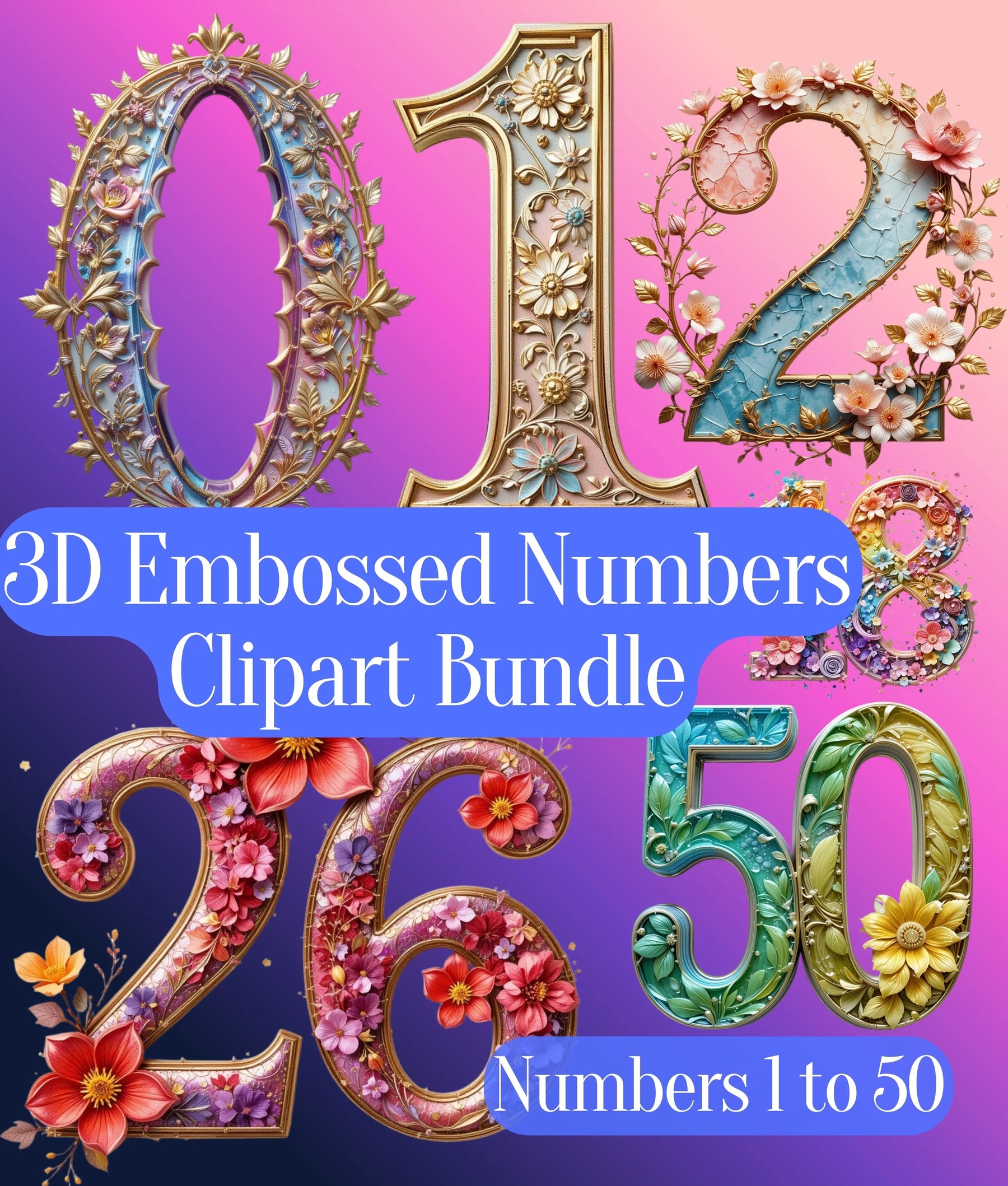 Alphabet Clipart | Decorative Letter Designs