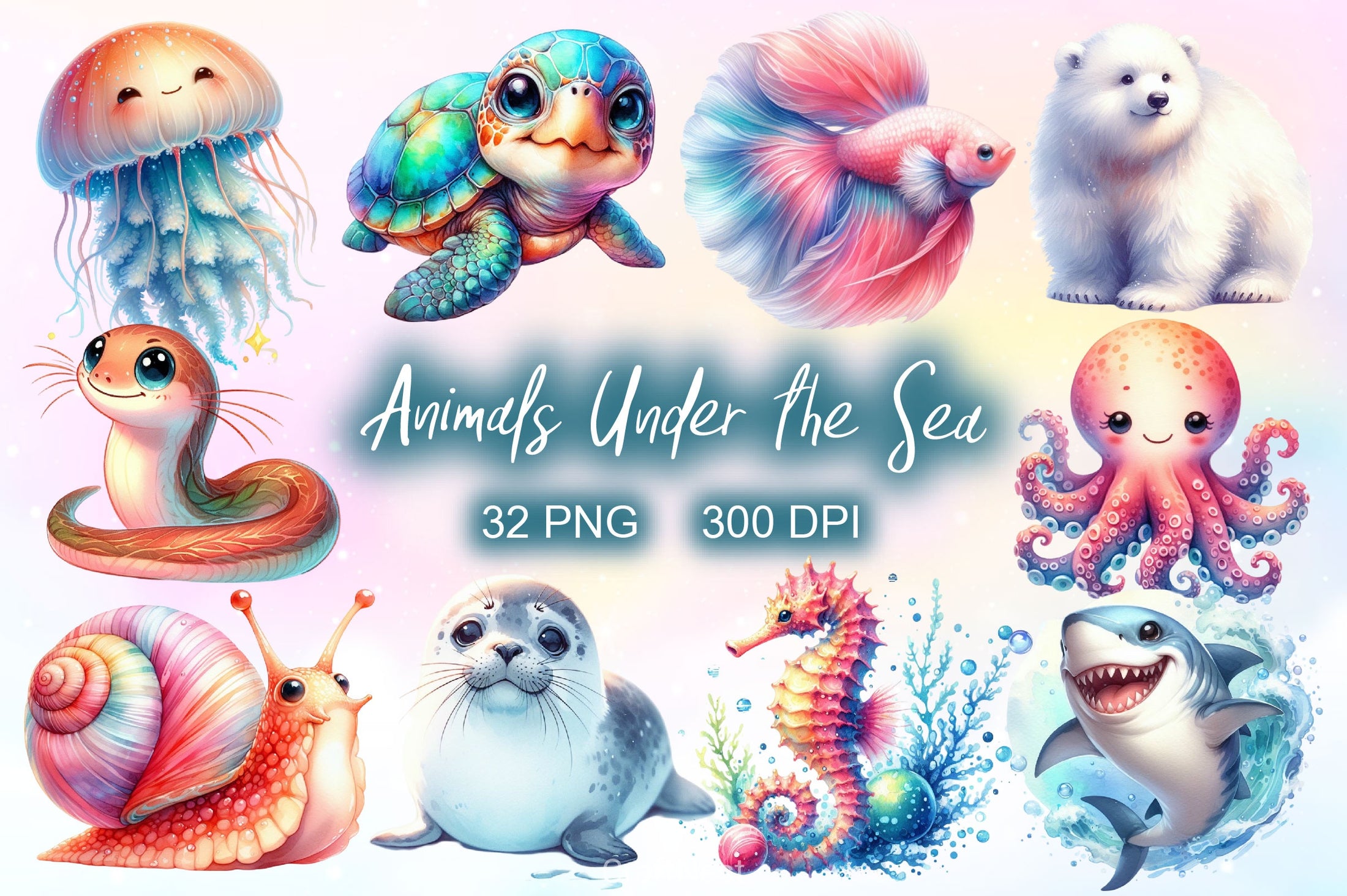Sea Animals Clipart