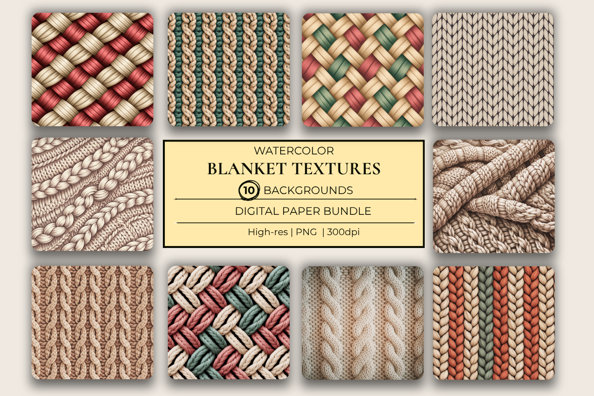 Blanket Textures Background Papers