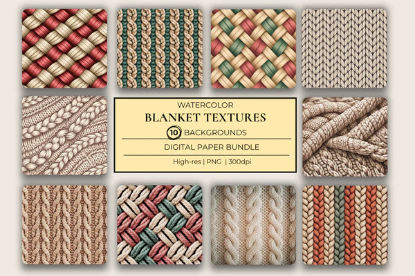 Blanket Textures Background Papers