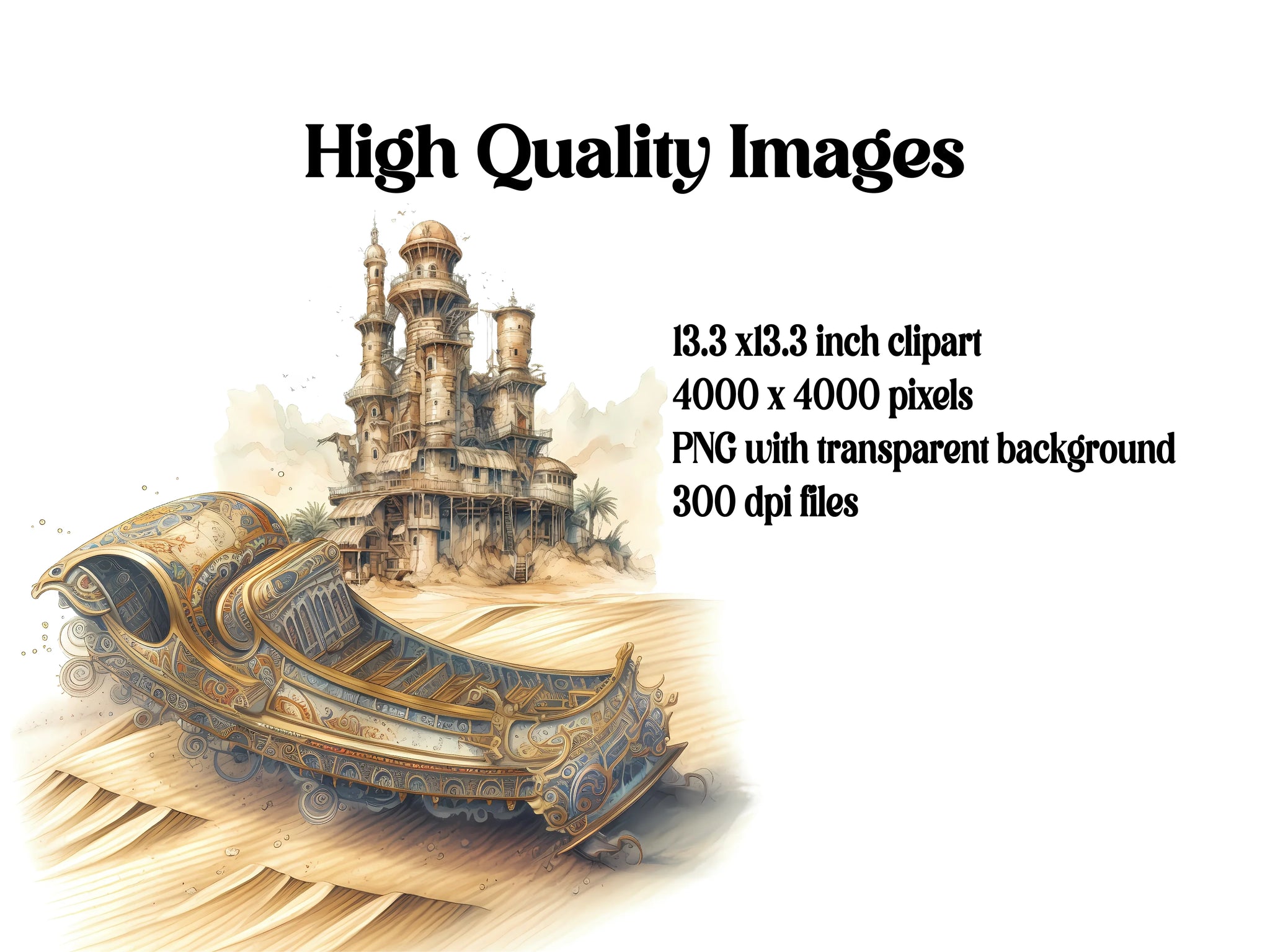 Steampunk Desert World