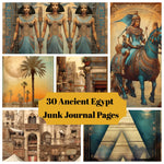 Ancient Egypt Junk Journal Pages