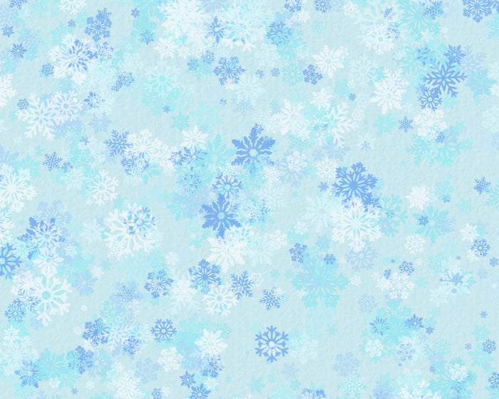 Frozen Winter Seamless Digital Paper