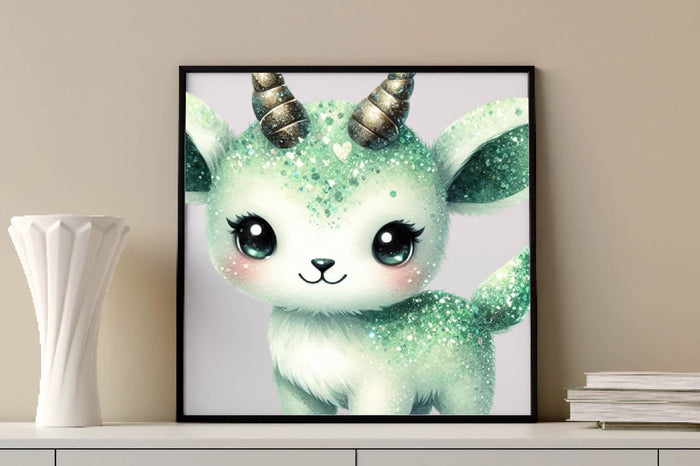 Glitter Oryx Clipart Bundle