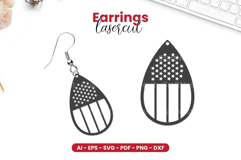 Earring SVG Bundle | Scalable Jewelry Designs
