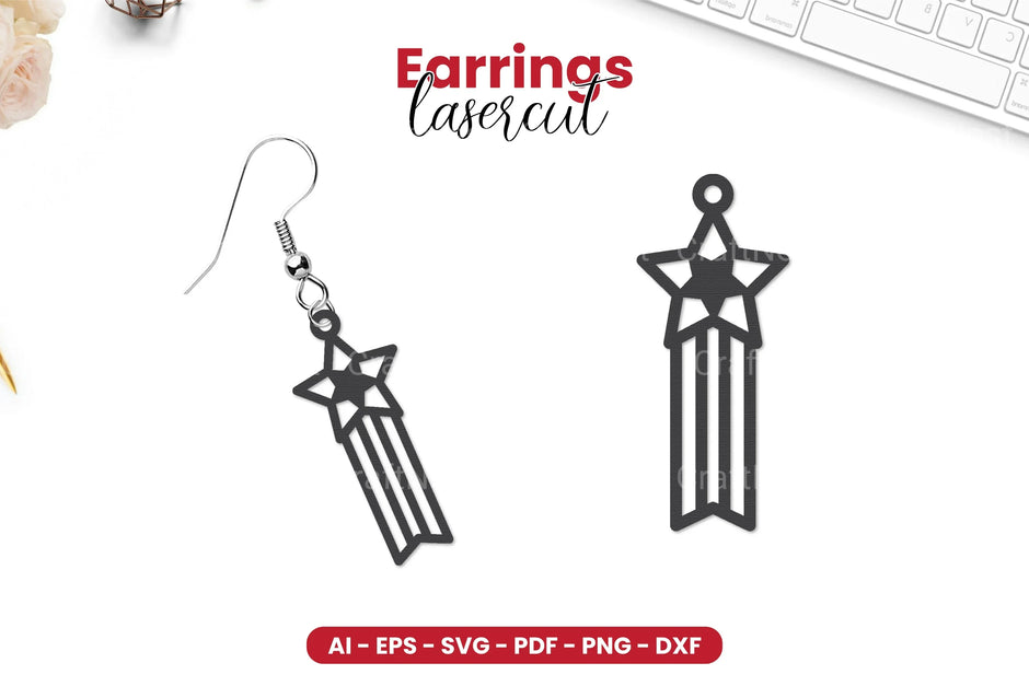 Earring SVG Bundle | Scalable Jewelry Designs