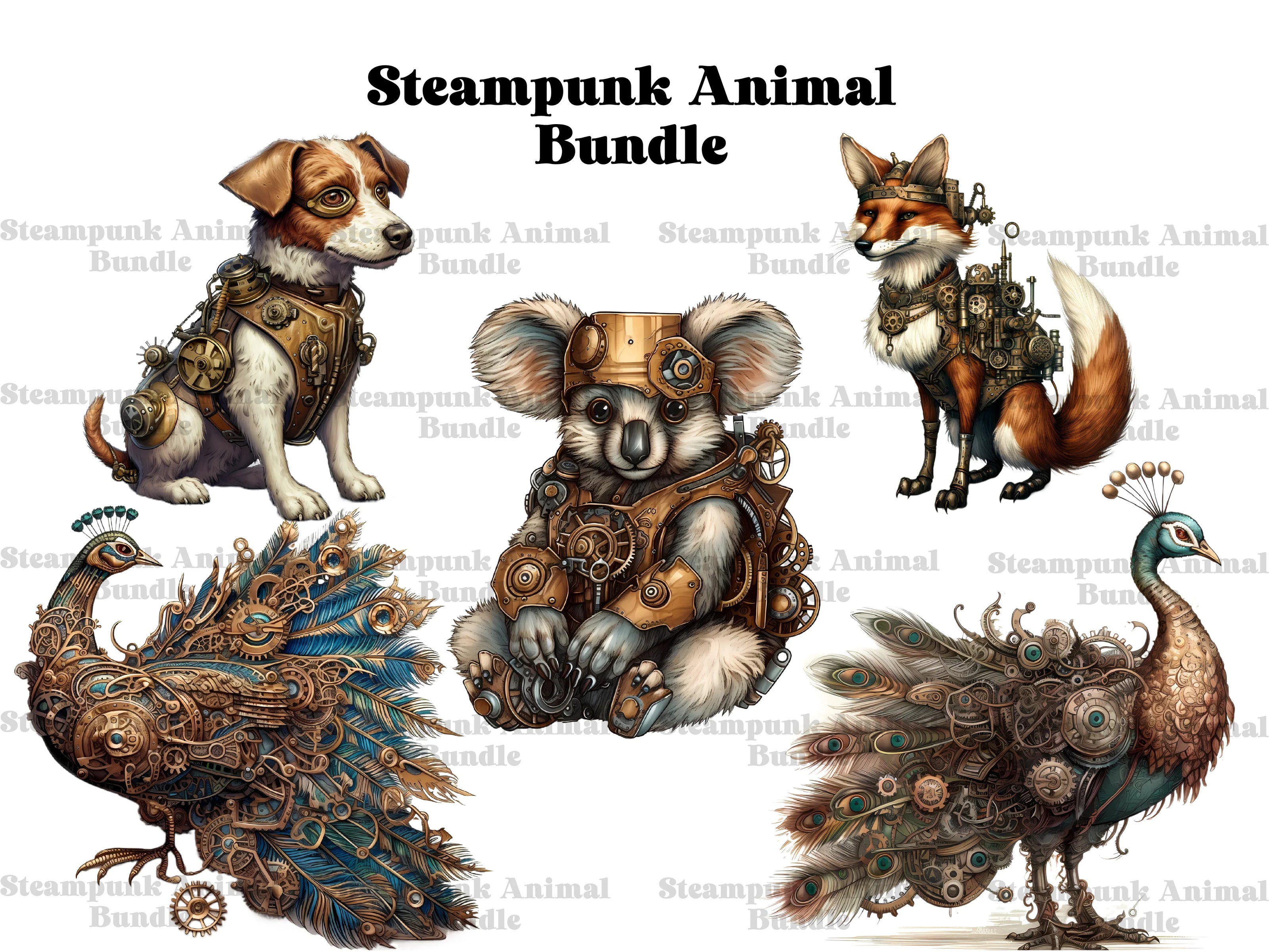 Steampunk Animals