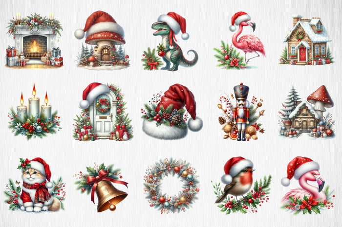 Christmas Clipart Bundle