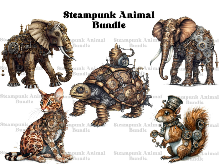 Steampunk Animals