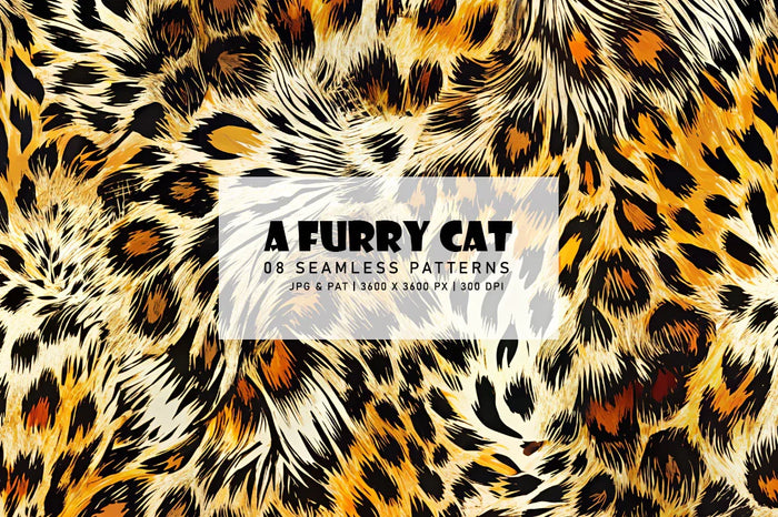 A Furry Cat - Animal Print