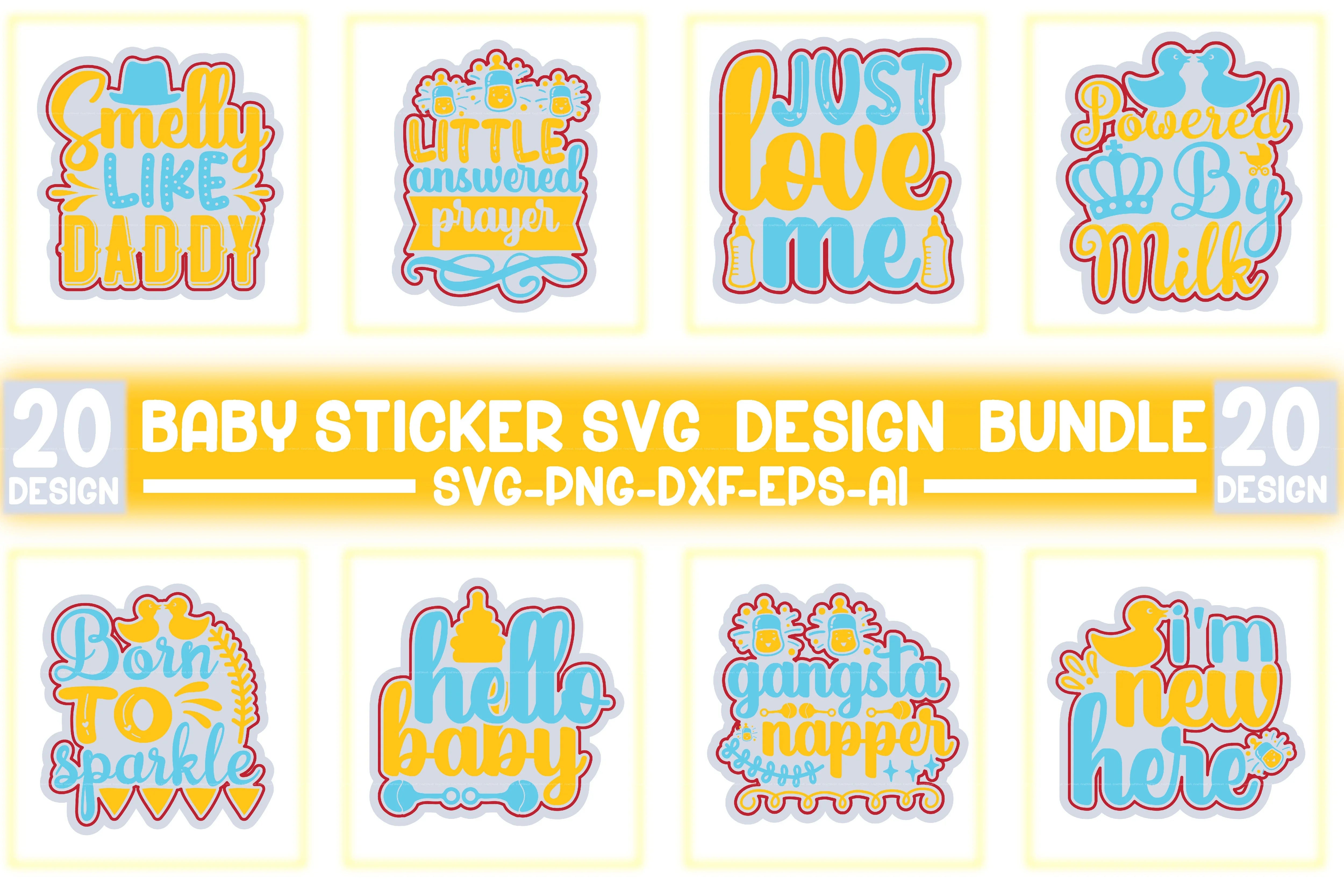 Baby Design SVG Bundle